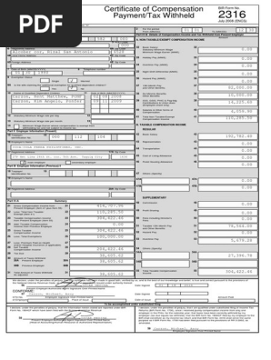 Generate Employee BIR Form 2316, 52% OFF