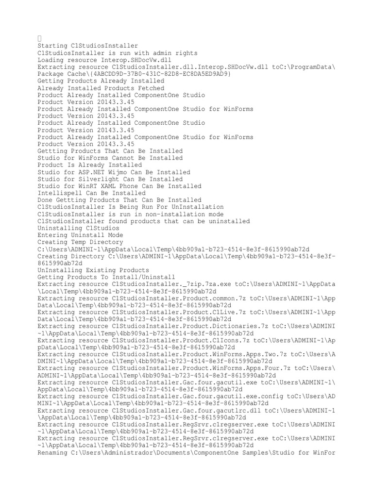 C1 Studios Installer | PDF | Microsoft Windows | Human–Computer Interaction