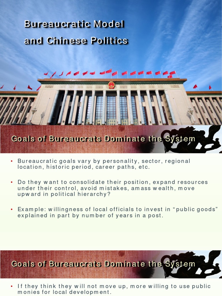Bureaucratic Model and Chinese Politics | PDF | Bureaucracy | Communist ...