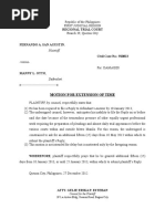 Motion To Dismiss Sample | PDF | Pleading | Complaint