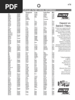 Baldwin Filter Cross Reference PDF | PDF