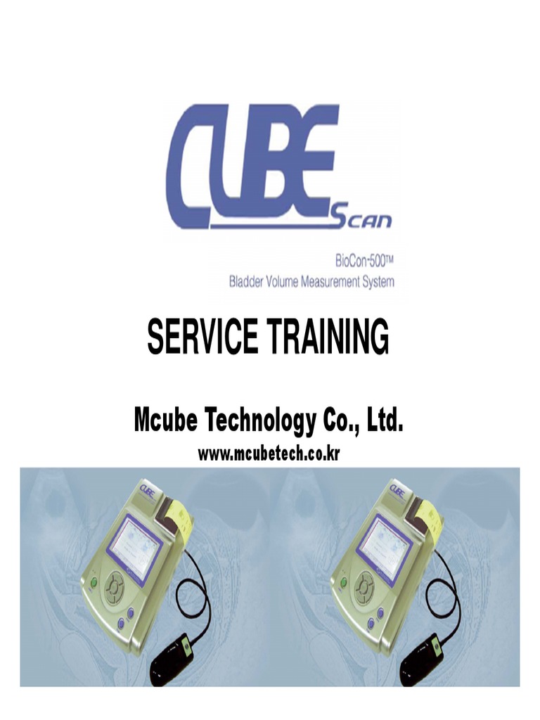 MCube BioCon-500 Bladder Volume System - Service Training PDF | PDF ...