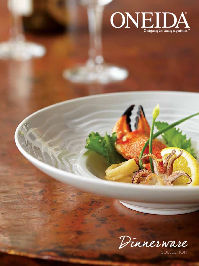 Oneida Dinnerware | PDF | Tableware | Food And Drink