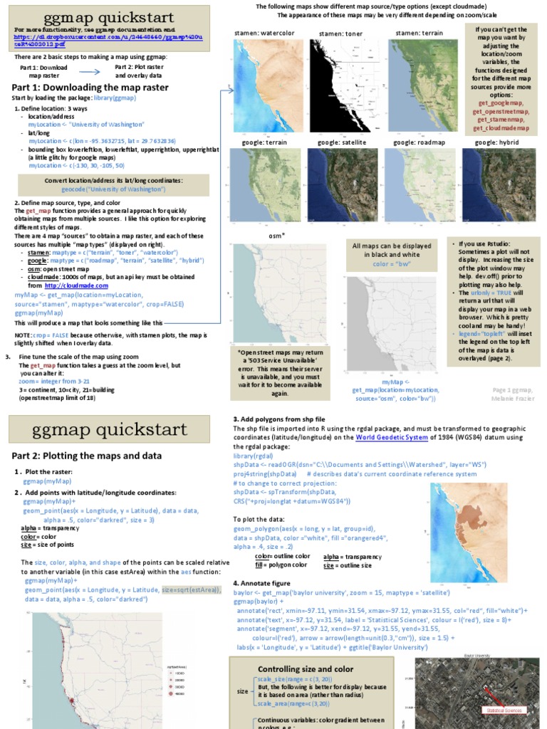 GG Map Cheat Sheet | PDF | Latitude | Geographic Data And Information