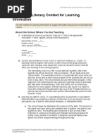 edTPA Task 1 - Planning Commentary | PDF | Equations | Function ...
