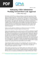 ANDA Checklist | PDF