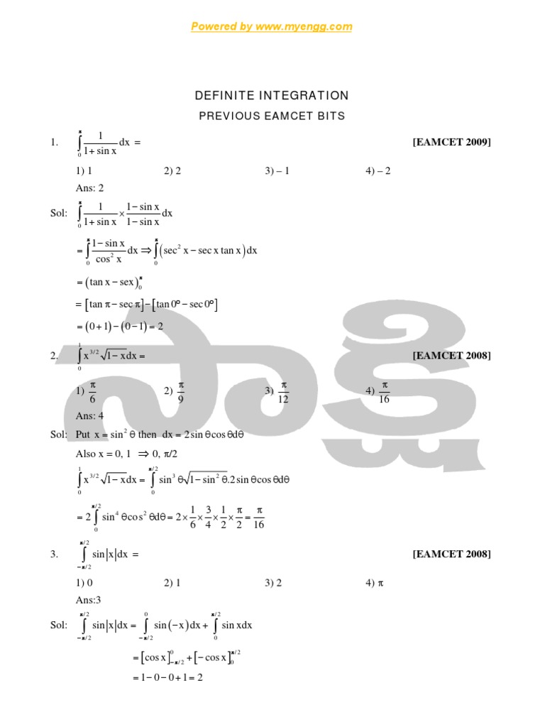 03 3definite Integration 69-79 | PDF