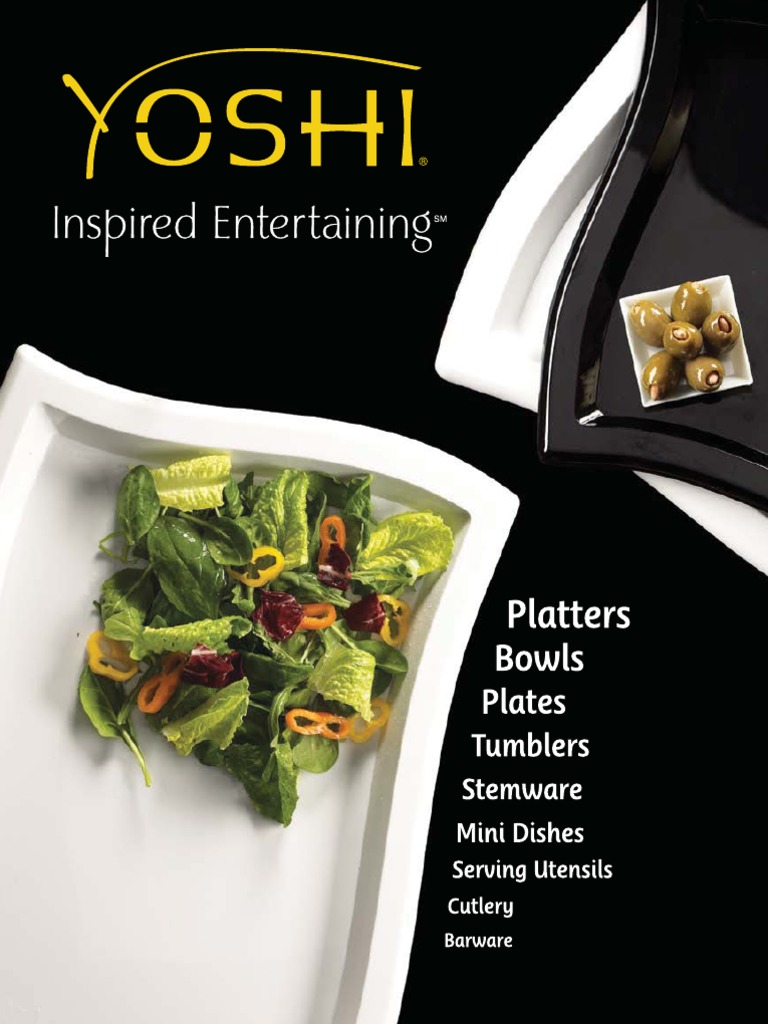 EMI Yoshi Catalog | PDF | Tableware | Cooking