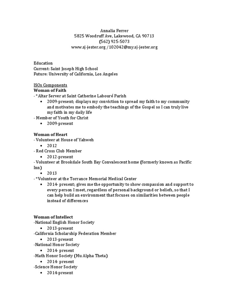 Capstone Resume Final 2 | PDF