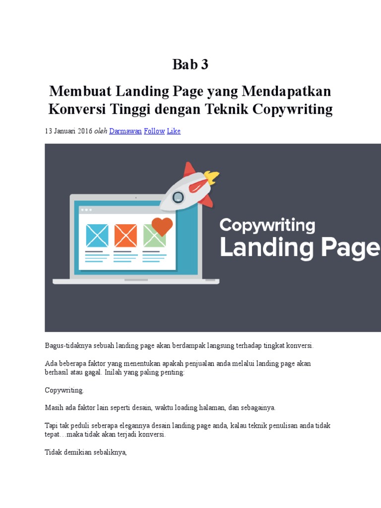 Bab 3 Membuat Landing Page Yang Mendapatkan Konversi Tinggi Dengan ...