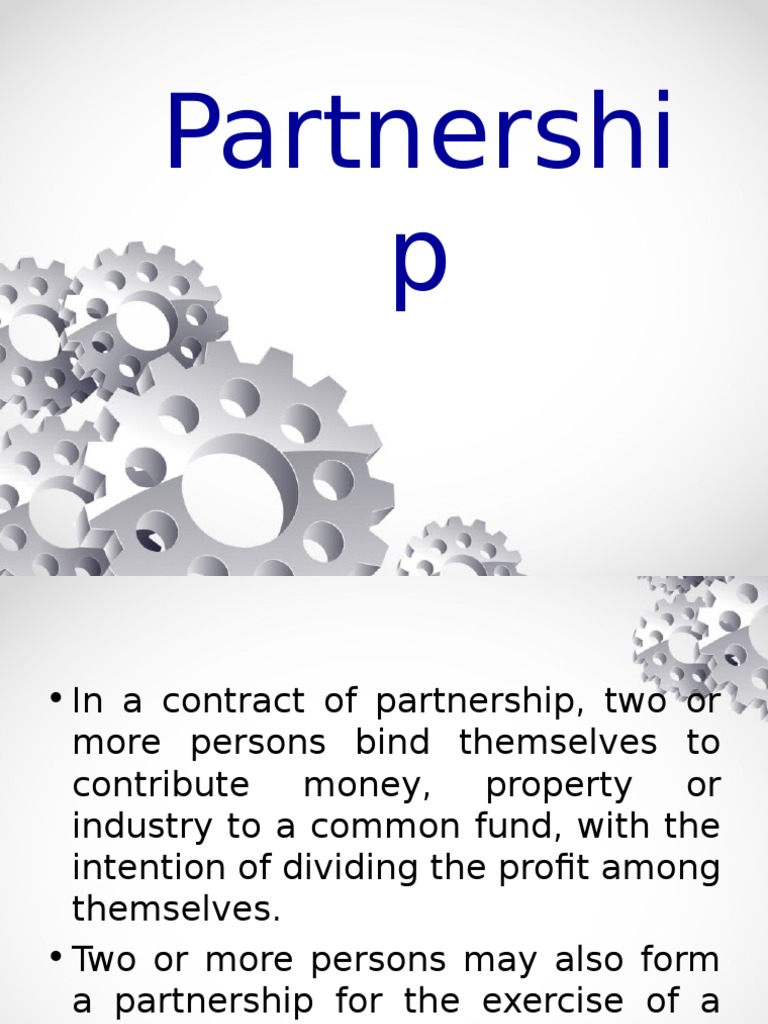 Accounting For Partnership | PDF | Partnership | Debits And Credits