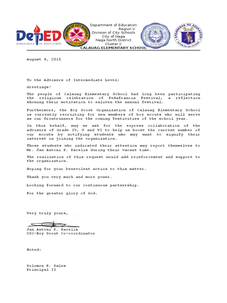 Draft-Final Letter To Advisers | PDF