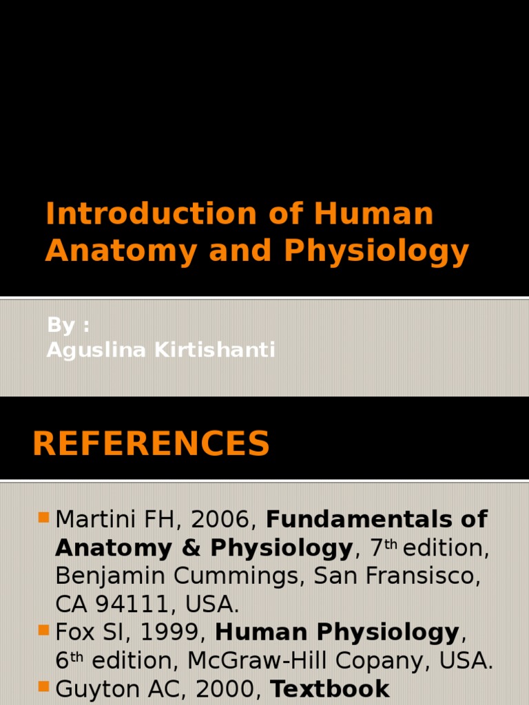 Introduction to Anatomy and Physiology | PDF | Cell Membrane | Tissue ...