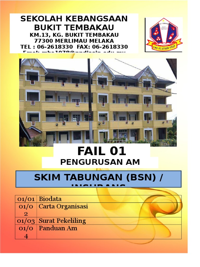 Contoh Cover Fail Hem | PDF