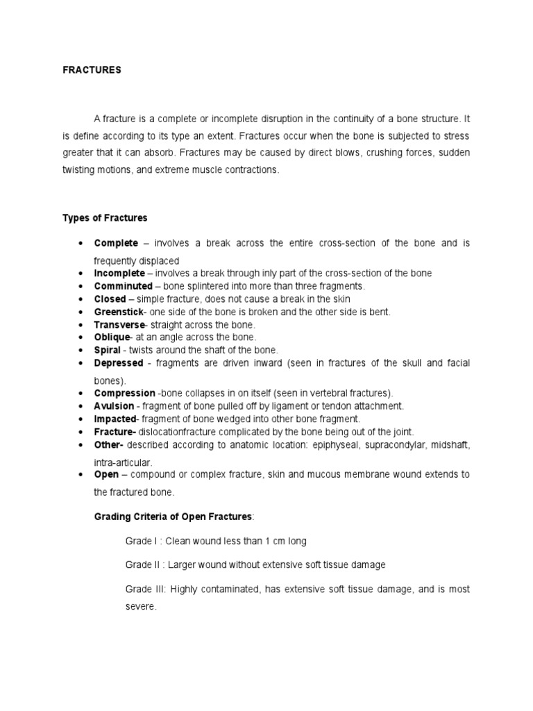Fractures | Surgery | Bone
