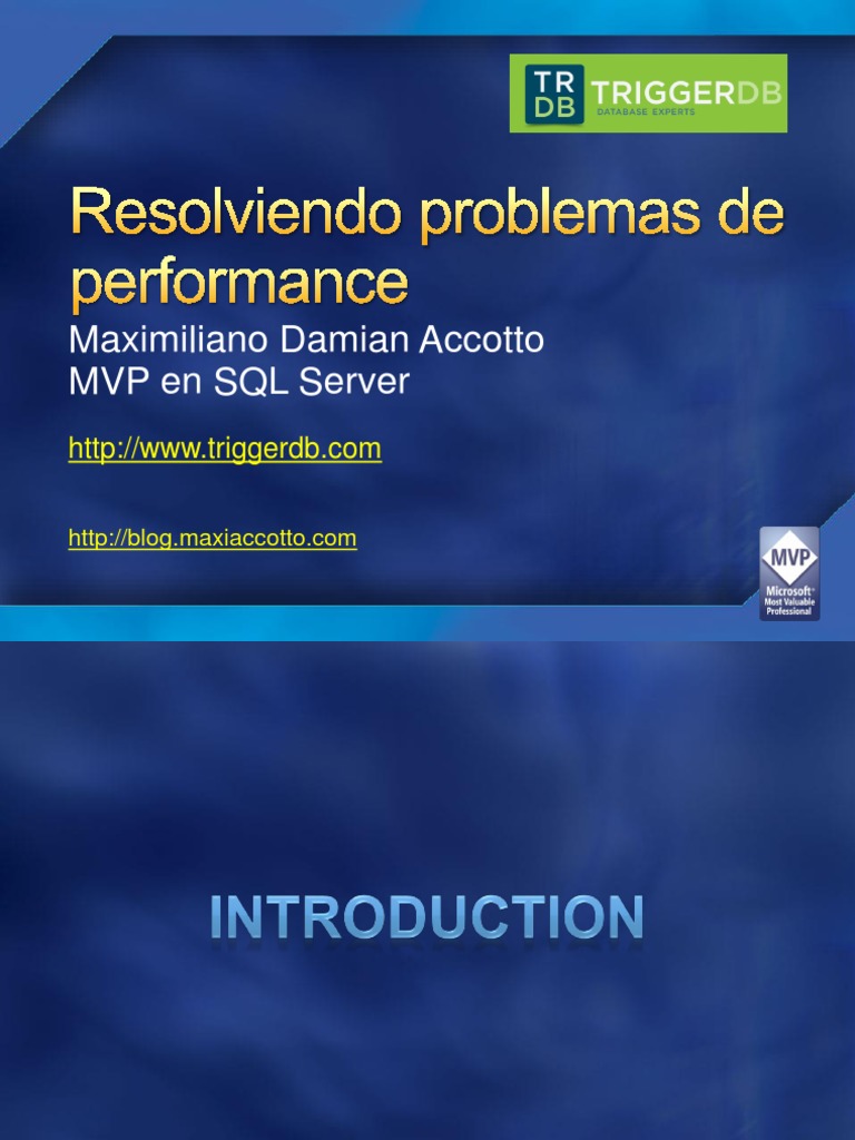 Performance SQL Server PDF | PDF | Microsoft Sql Server | Database Index