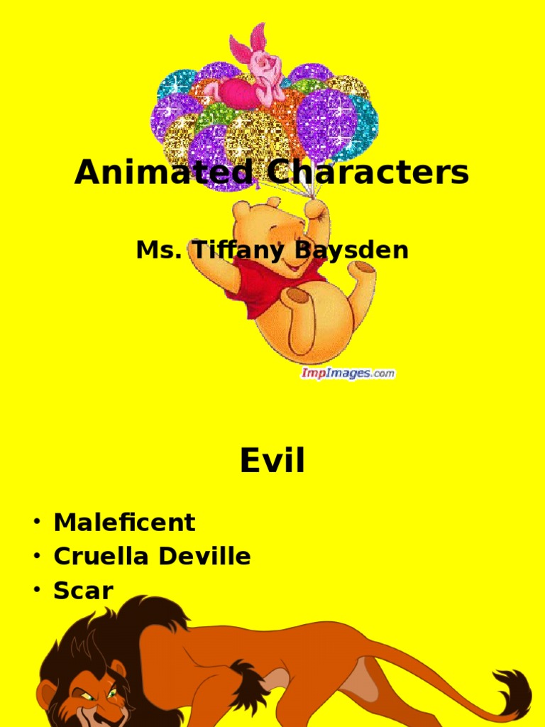 Animated Characters | PDF