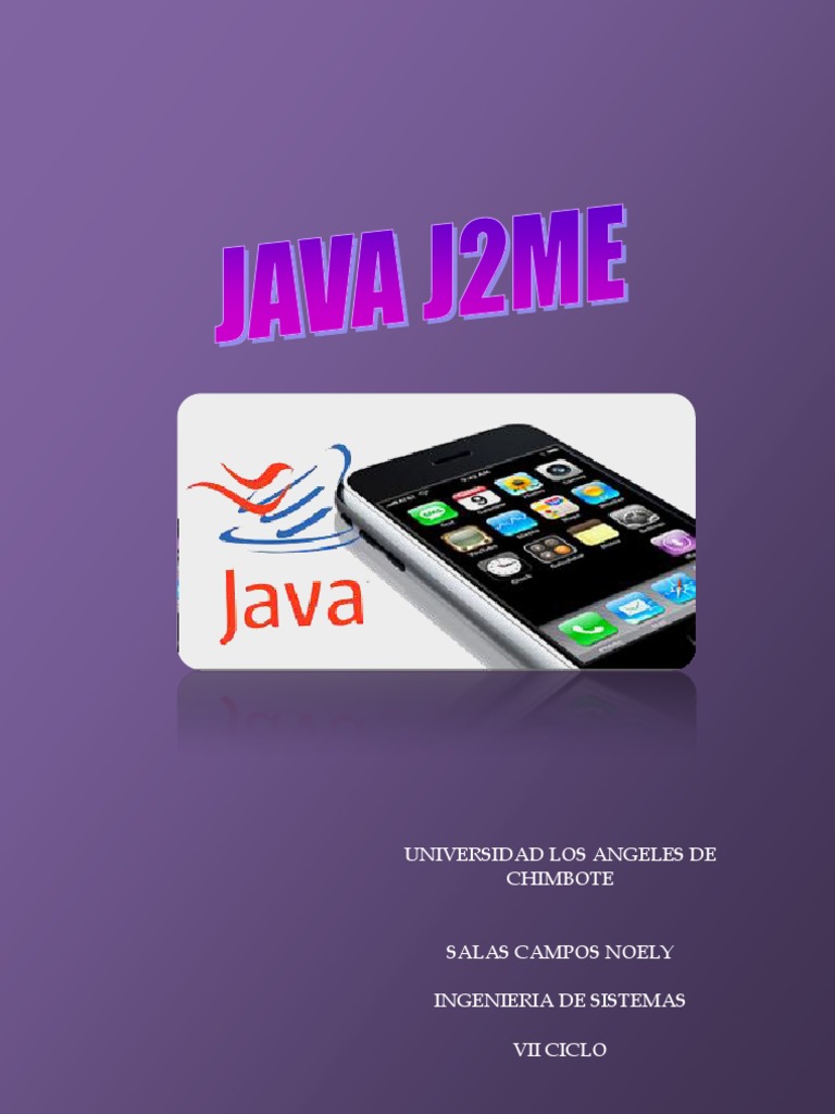 Manual para Crear Una Aplicación Java J2me | PDF | Frijoles Netos | Aplicaciones y software