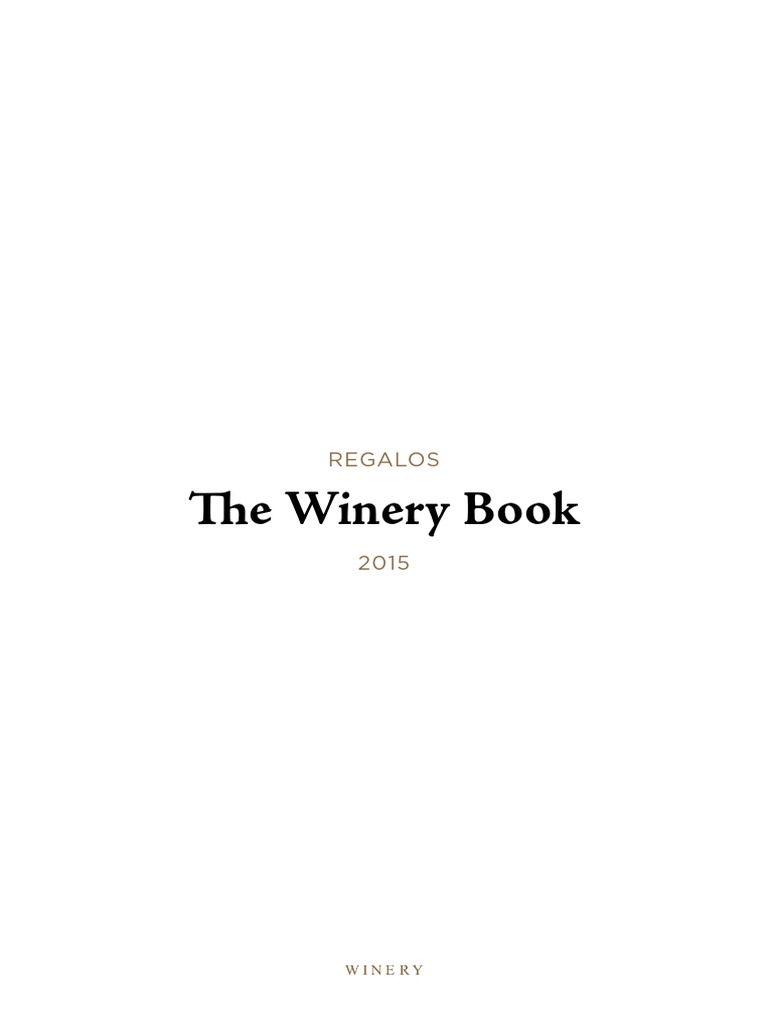 The Winery Book 2015 | PDF | Vinicultura | Naturaleza