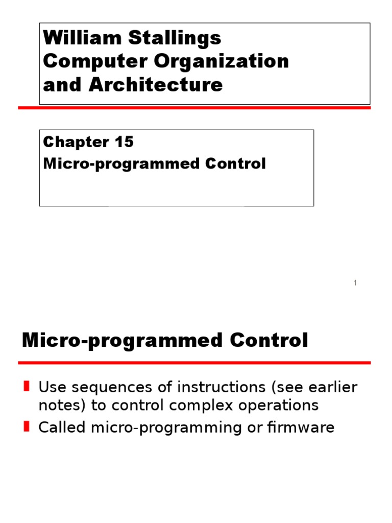 Micro Programming | PDF | Instruction Set | Central Processing Unit