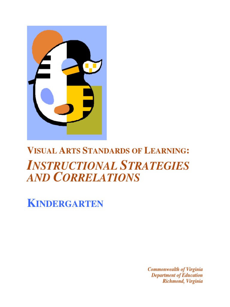 Grade K Visual Arts Sol Strategies | PDF | Educational Assessment ...