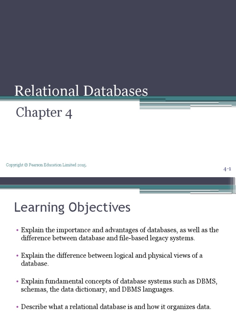 AIS Relational Databases | PDF | Relational Model | Databases