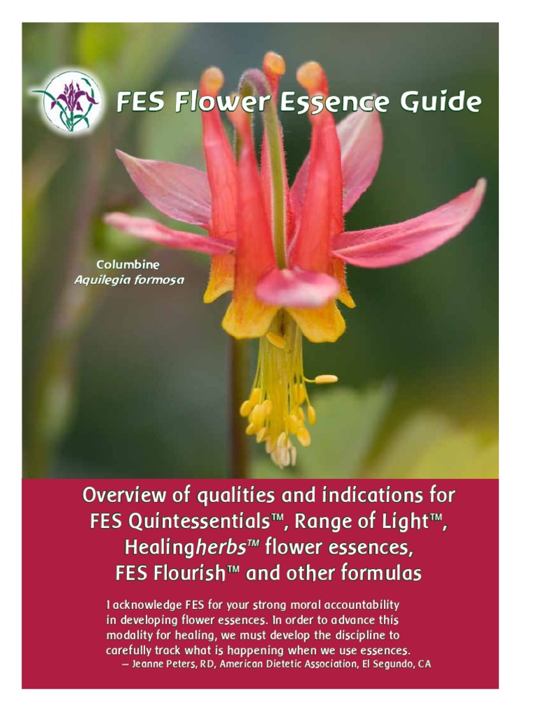 Flower Essence Guide | PDF | Soul | Consciousness