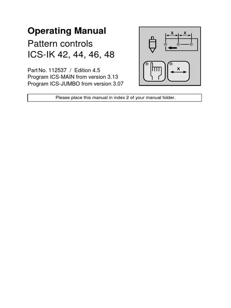 Manual ICS-IK42 + Version 4.5 PDF | PDF | Parameter (Computer ...