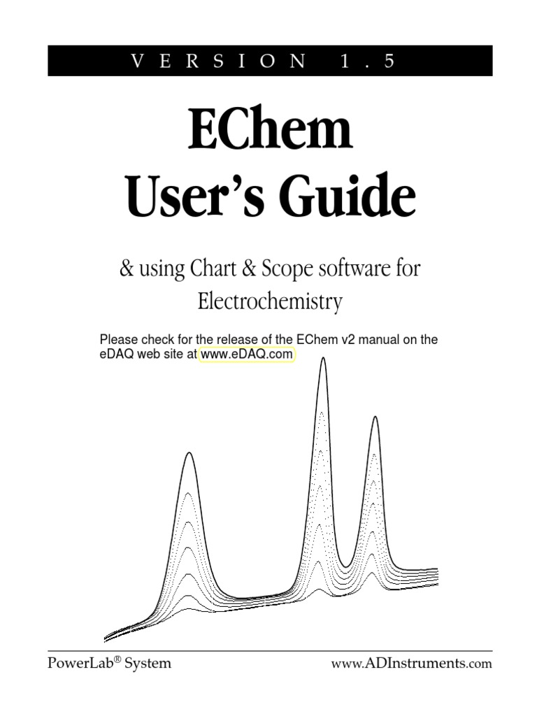 E Chem Manual | PDF | Installation (Computer Programs) | Button (Computing)