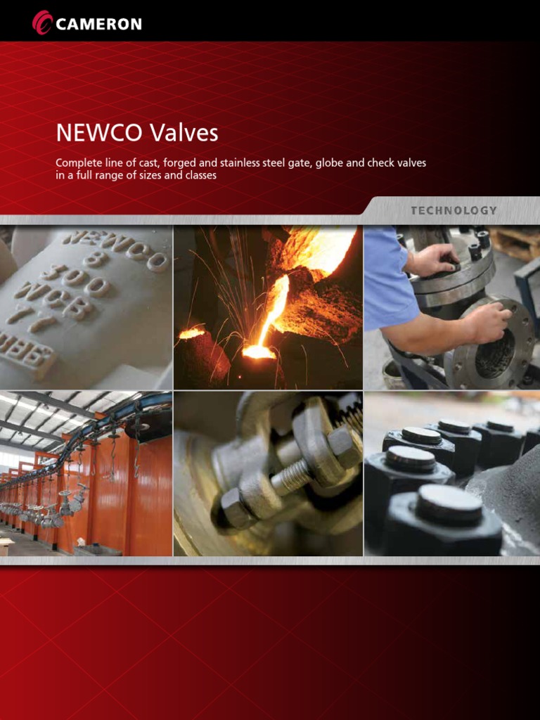 Newco Product Line Brochure | PDF | Valve | Gas Technologies