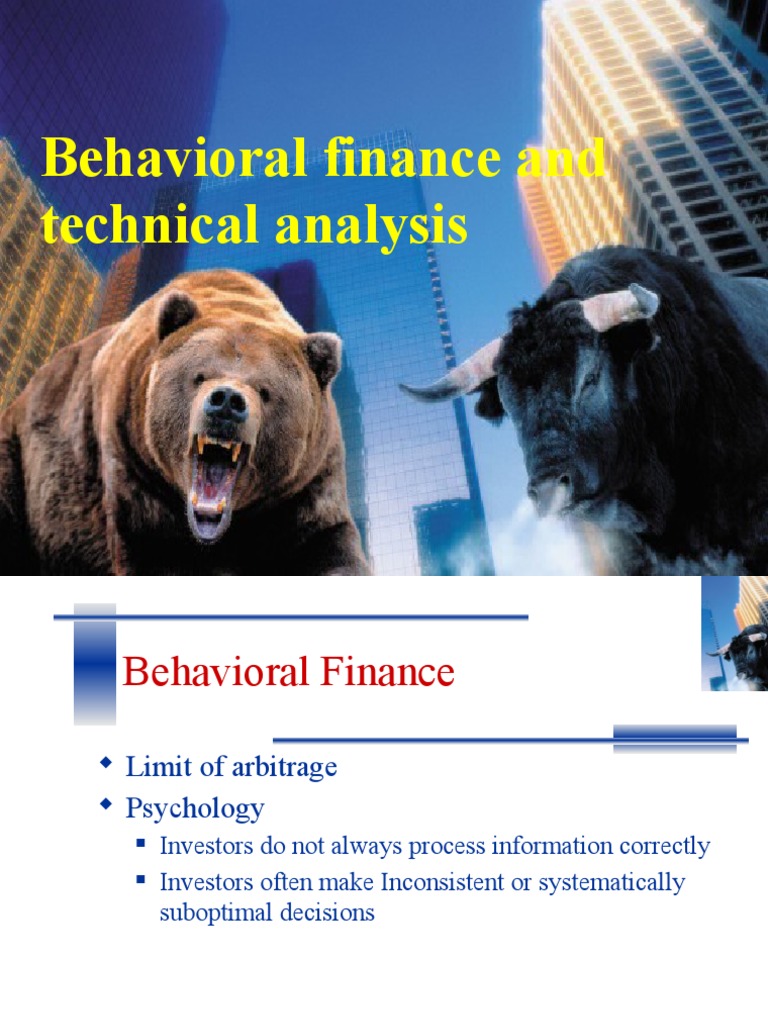 8-Behavoral Finance and Technical Analysis | PDF | Market Trend ...