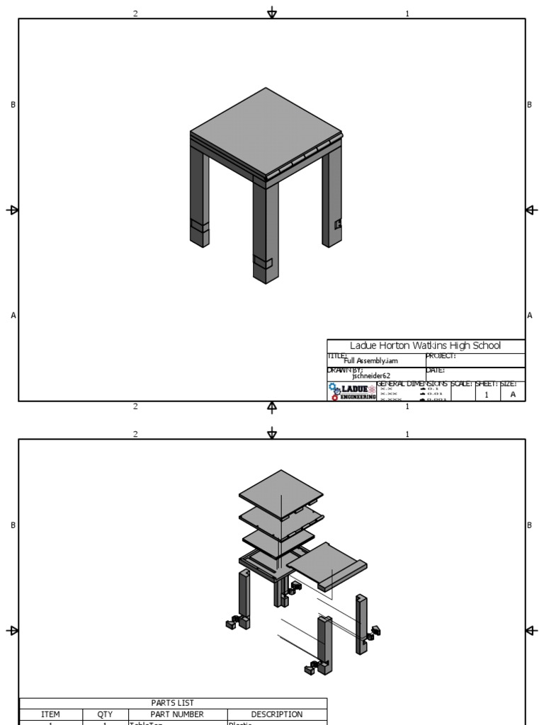 Technical Drawings | PDF