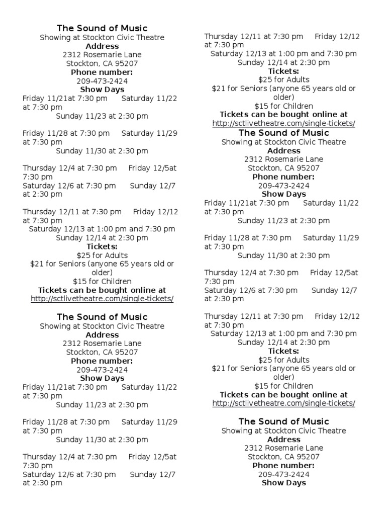 The Sound of Music | PDF