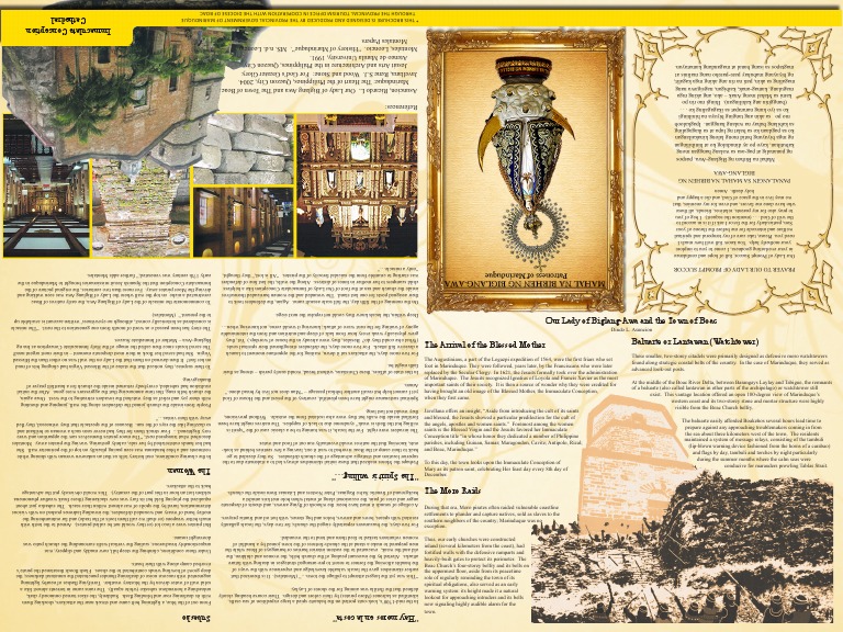 Our Lady of Biglang-Awa and The Town of Boac Baluarte or Lantawan (Watchtower) | PDF | Religion ...