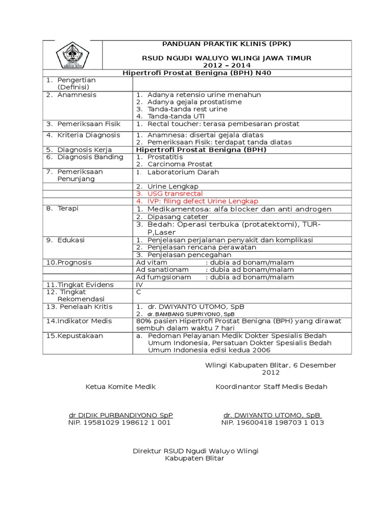 10 PPK BPH | PDF | Kesehatan Holistik | Sains & Matematika