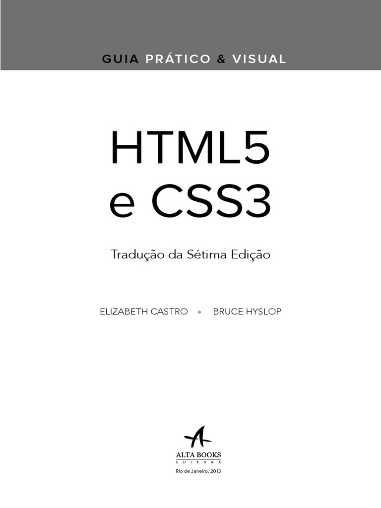 PDF de Amostra - HTML5 and CSS3 | PDF | Html5 | Html