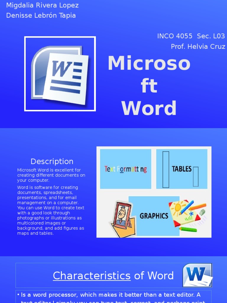 Microsoft Word | PDF