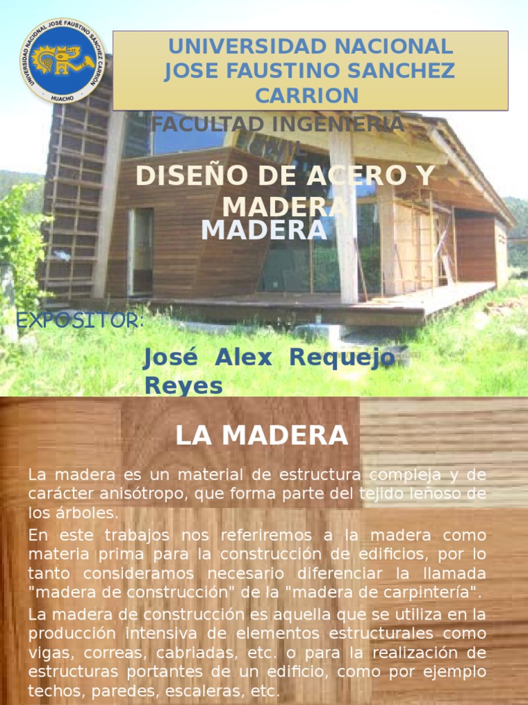 Características de la Madera Lupuna | PDF | Tecnología