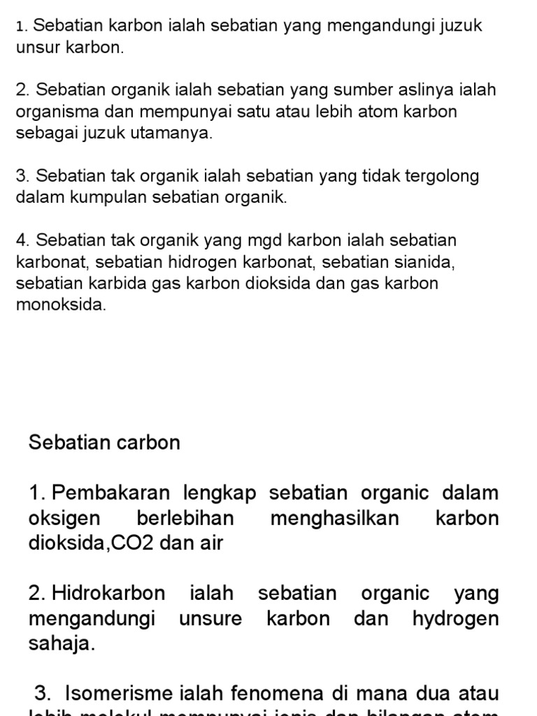 Nota Kimia | PDF