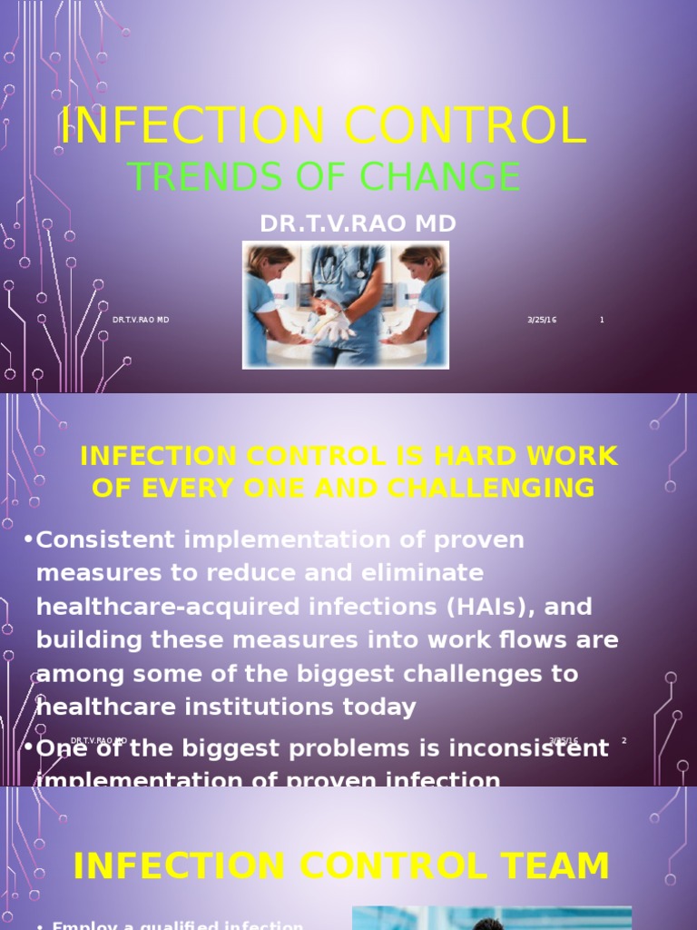 Infection Control Strategies and Challenges | PDF | Infection Control ...