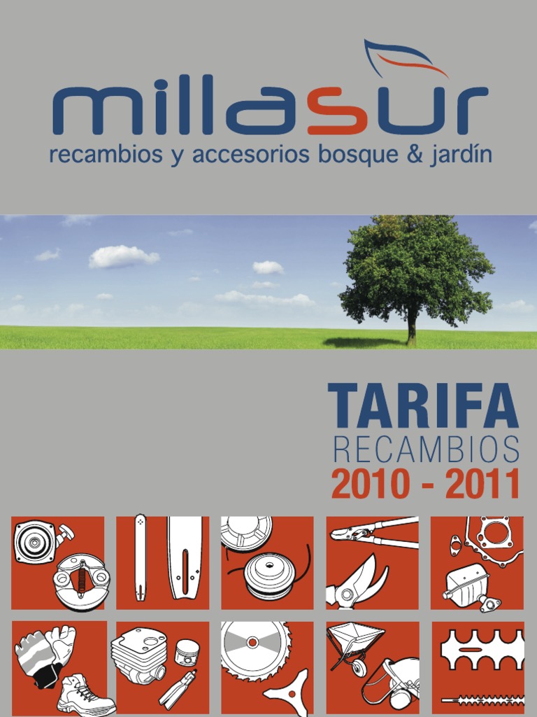 Recambios para Maquinaria Bosque y Jardín | PDF | Implementos ...