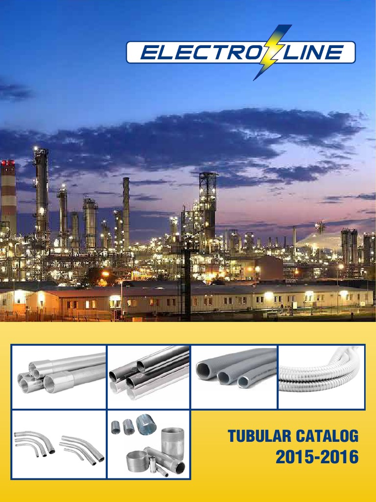 Electroline EMT / IMC / RSC Conduit Catalog 2015-2016 | PDF | Pipe (Fluid Conveyance ...