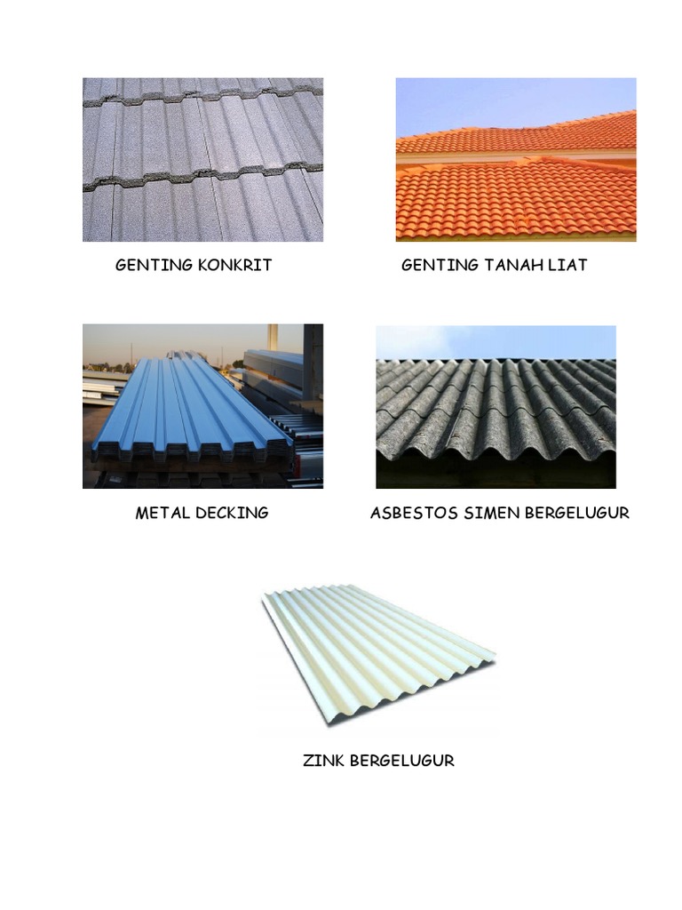 Jenis-Jenis Penutup Bumbung | PDF