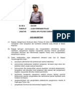 Panduan Singkat Yanpol 110 | PDF