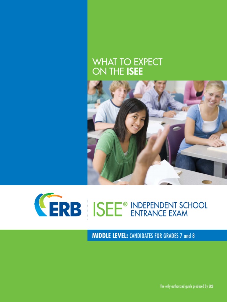 ISEE Middle Level Student Guide | PDF | National Council Of Teachers Of ...