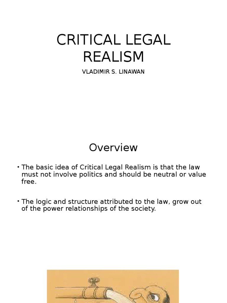 Critical Legal Realism | PDF | Rule Of Law | Judiciaries