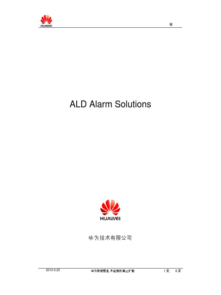ALD Alarm Solutions | PDF | Electromagnetism | Telecommunications ...
