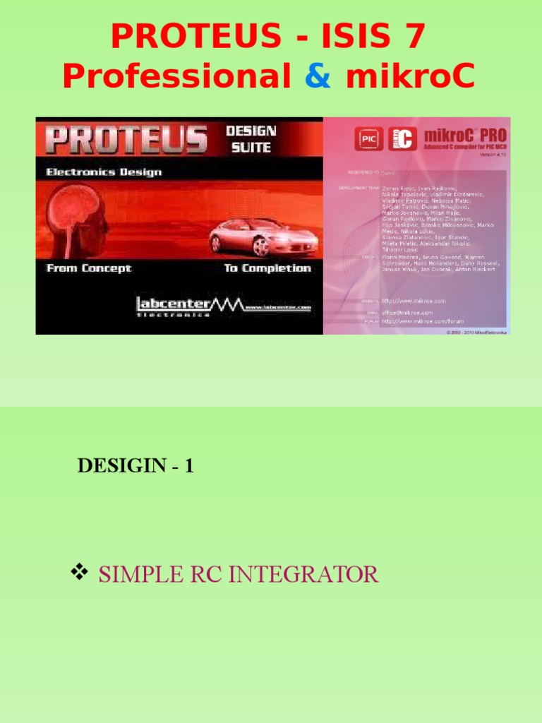 Proteus ISIS 7 Professional Guide | PDF
