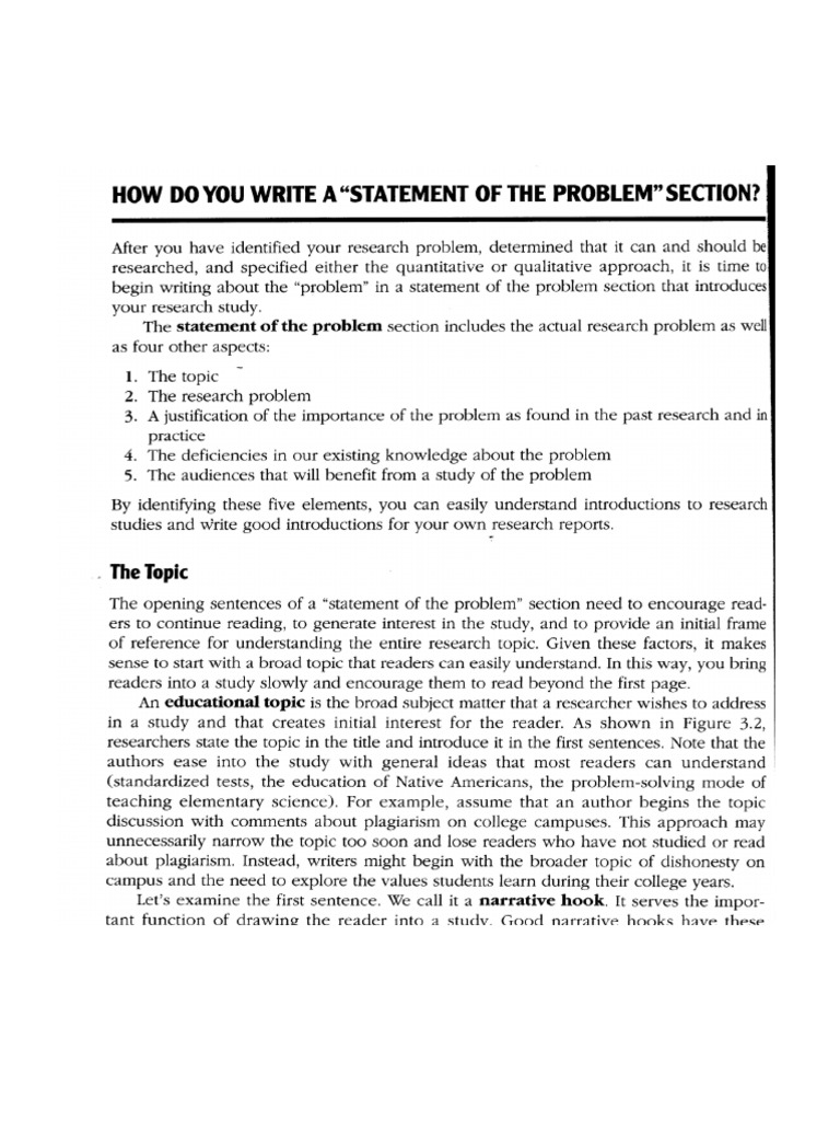 Pernyataan Masalah | PDF