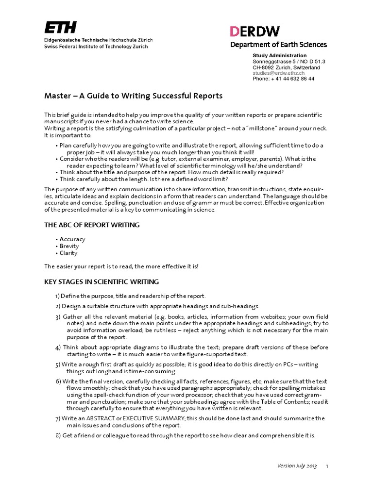MSC Guide Successful Writing | PDF | Typefaces | Abstract (Summary)